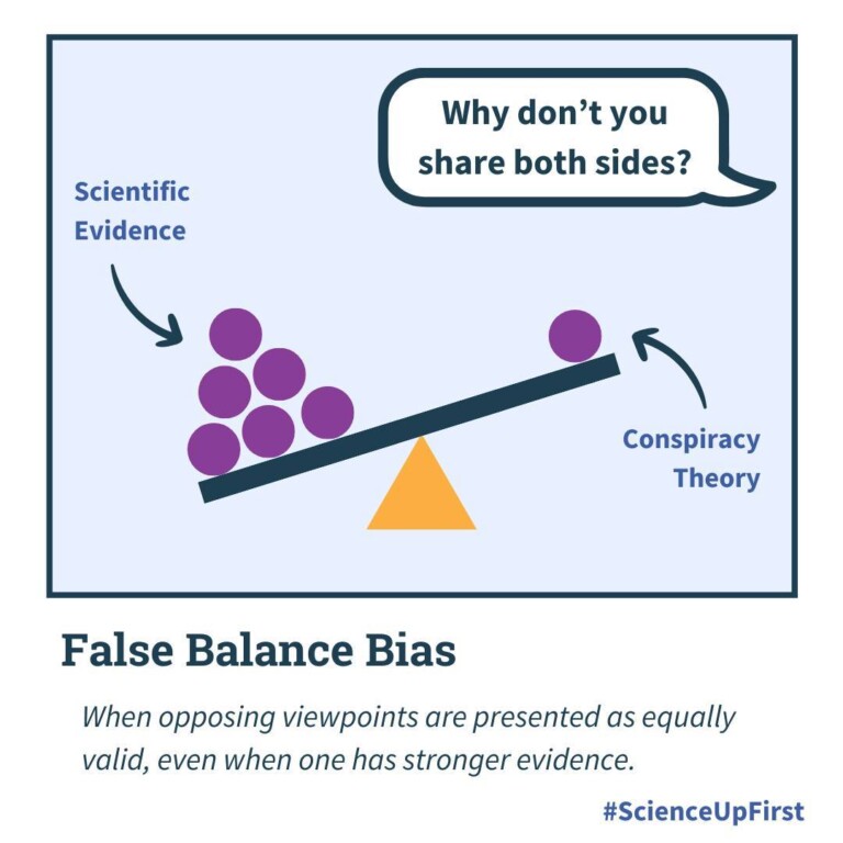 False Balance Bias | ScienceUpFirst