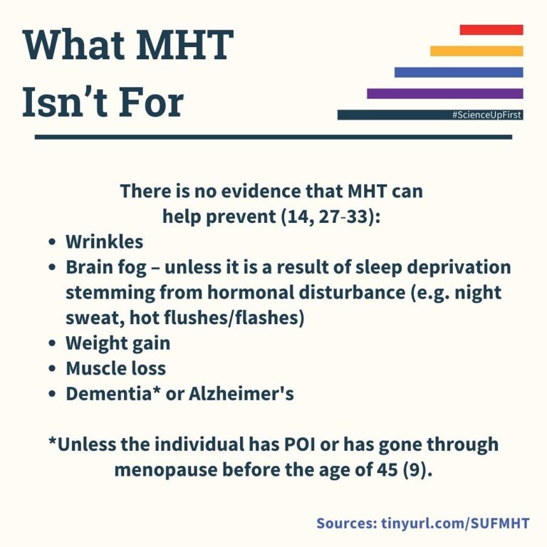 Menopausal Hormone Therapy | ScienceUpFirst