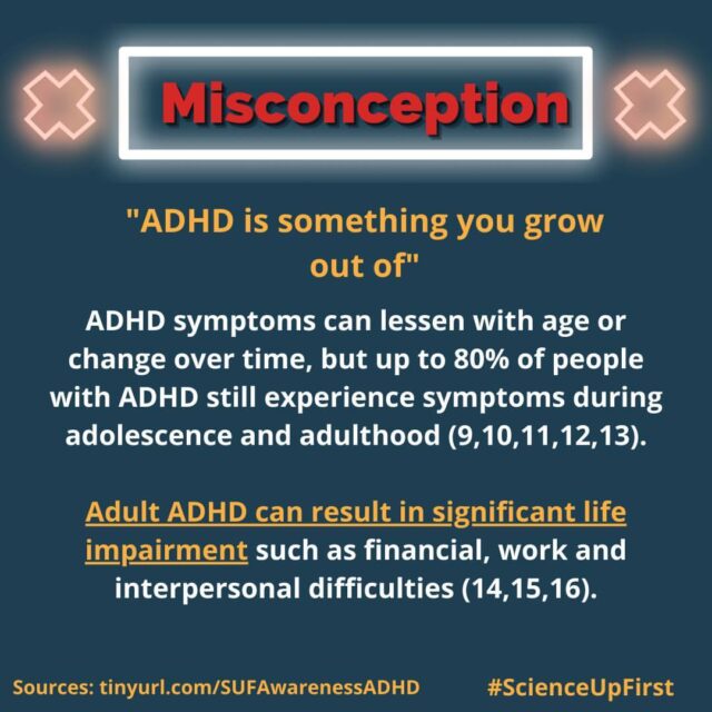 Five common misconceptions about ADHD | ScienceUpFirst