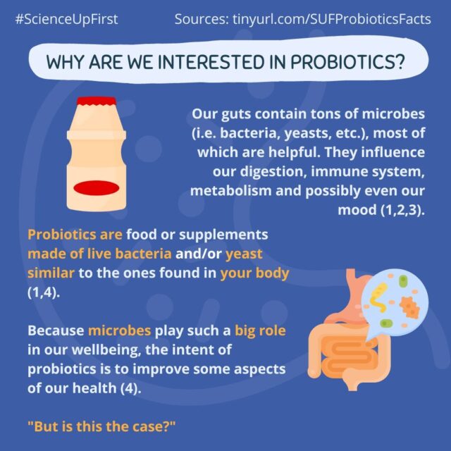 Three facts about probiotics | ScienceUpFirst