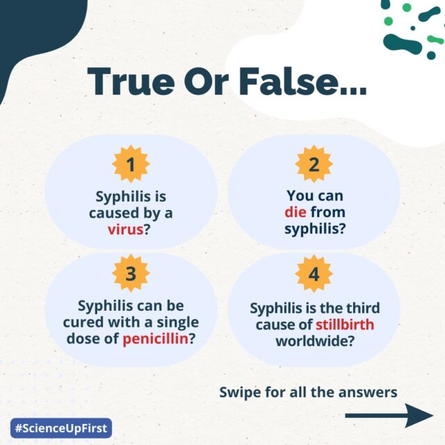 Syphilis: True or False? | ScienceUpFirst
