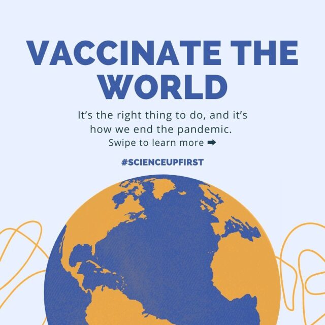Vaccinate the world | ScienceUpFirst