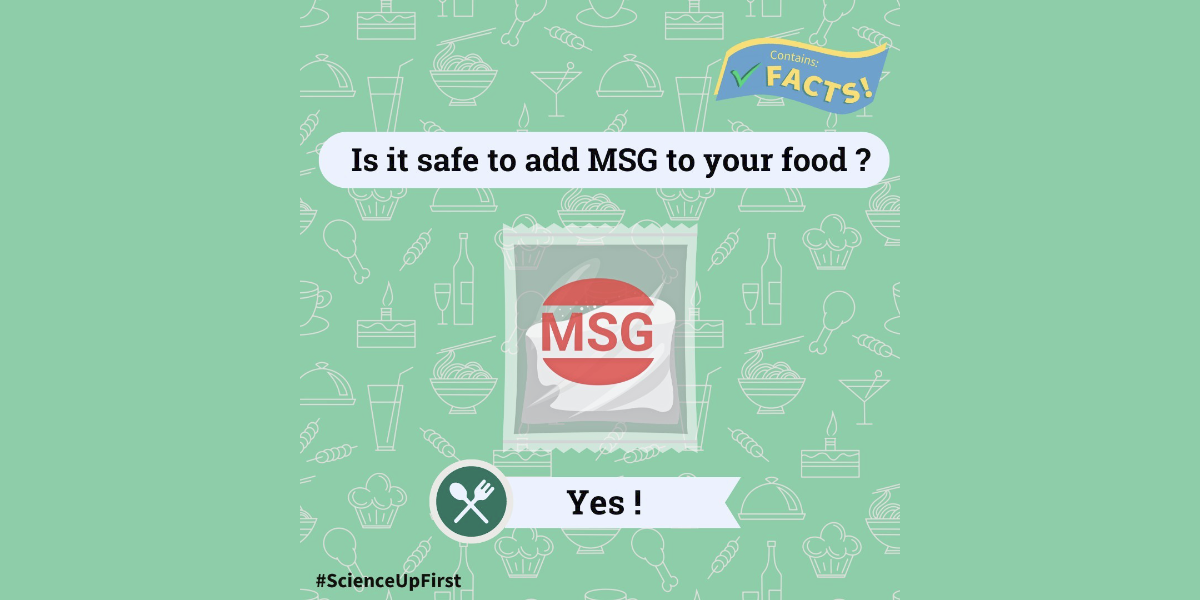 Is it safe to add MSG to your food? | ScienceUpFirst