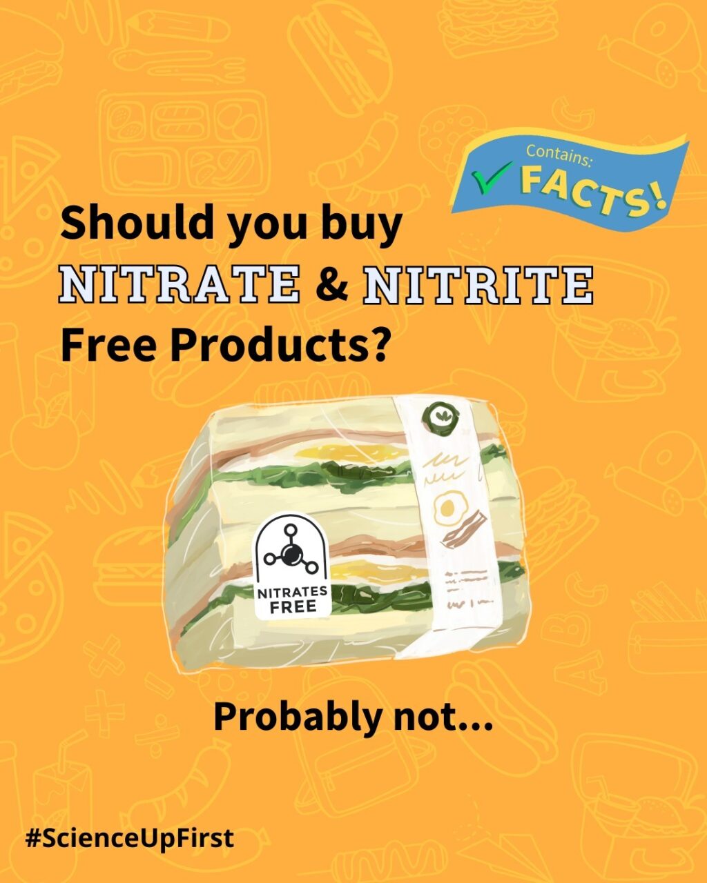 Should you buy nitrate and nitrite free products? | ScienceUpFirst