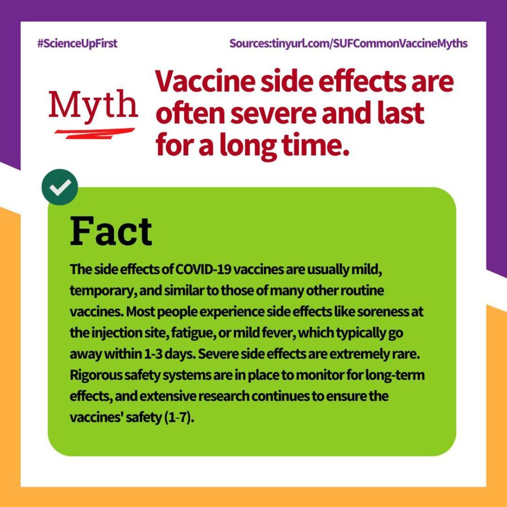 5 common myths about COVID-19 vaccines | ScienceUpFirst