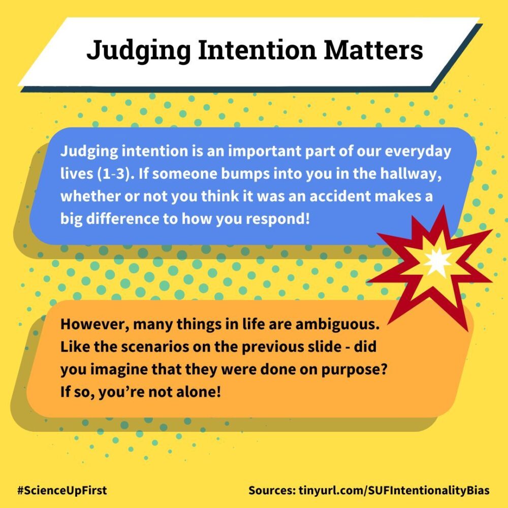 Intentionality Bias | ScienceUpFirst