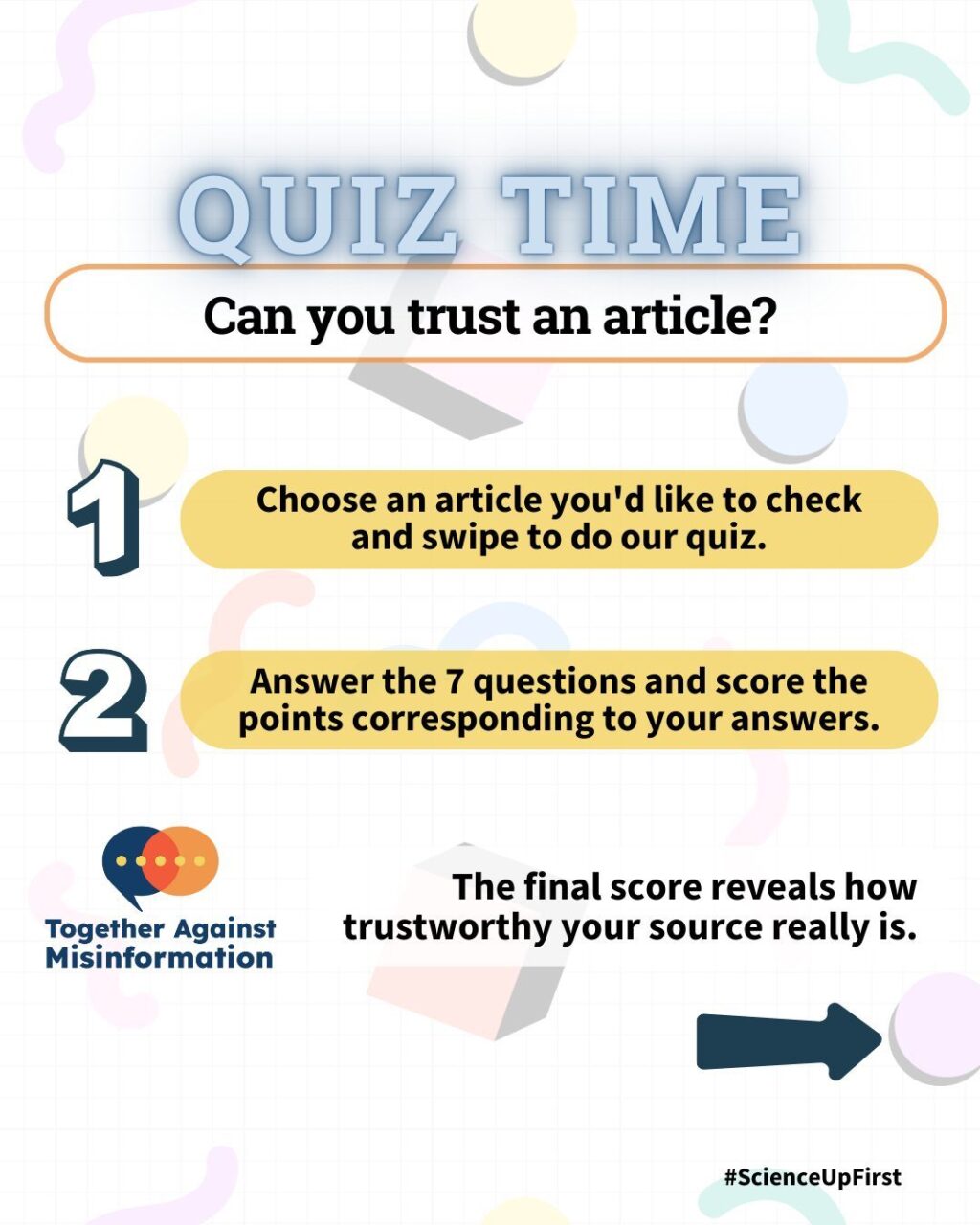 Quiz Time: Can you trust an article? | ScienceUpFirst