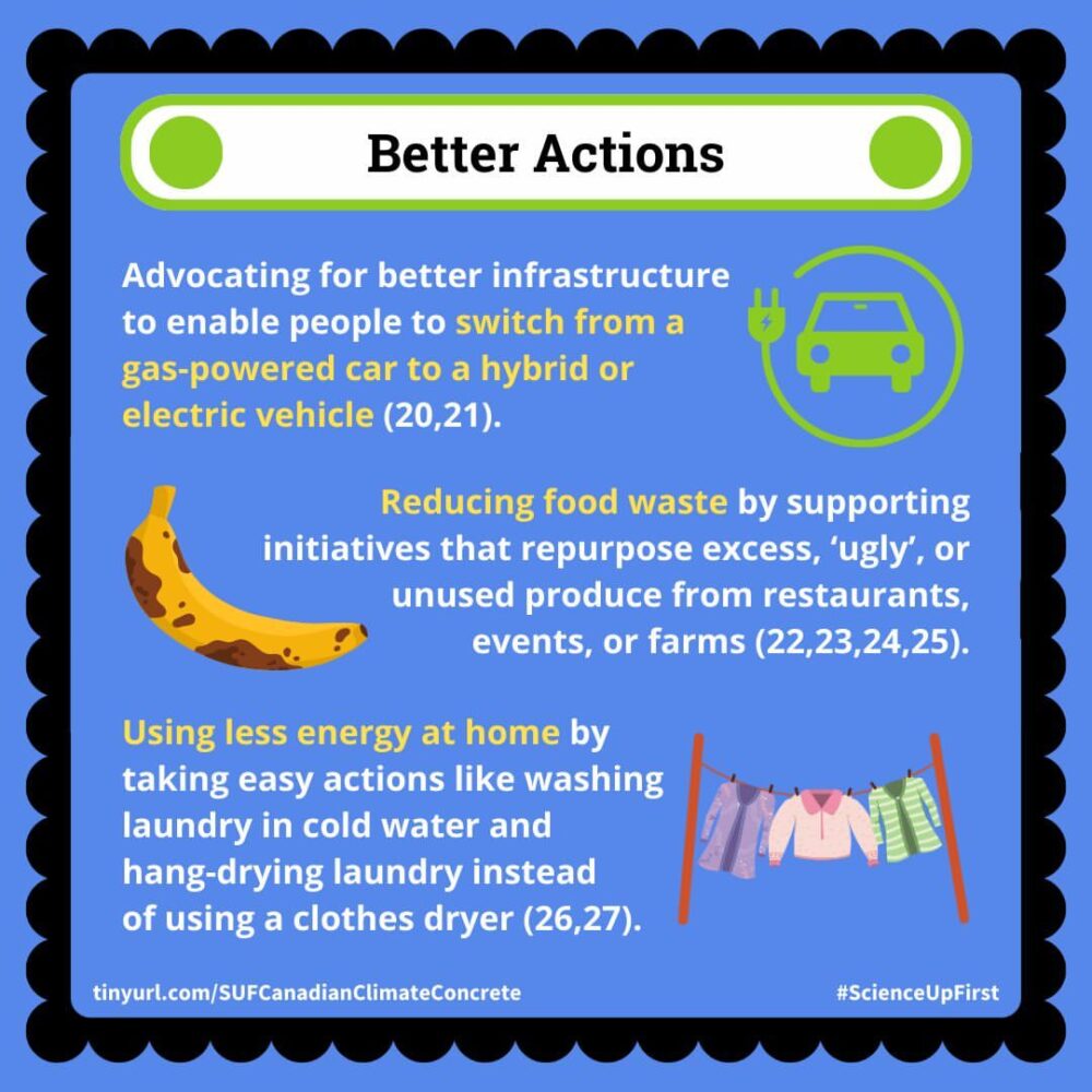 Our climate actions matter, but some are more impactful than others ...