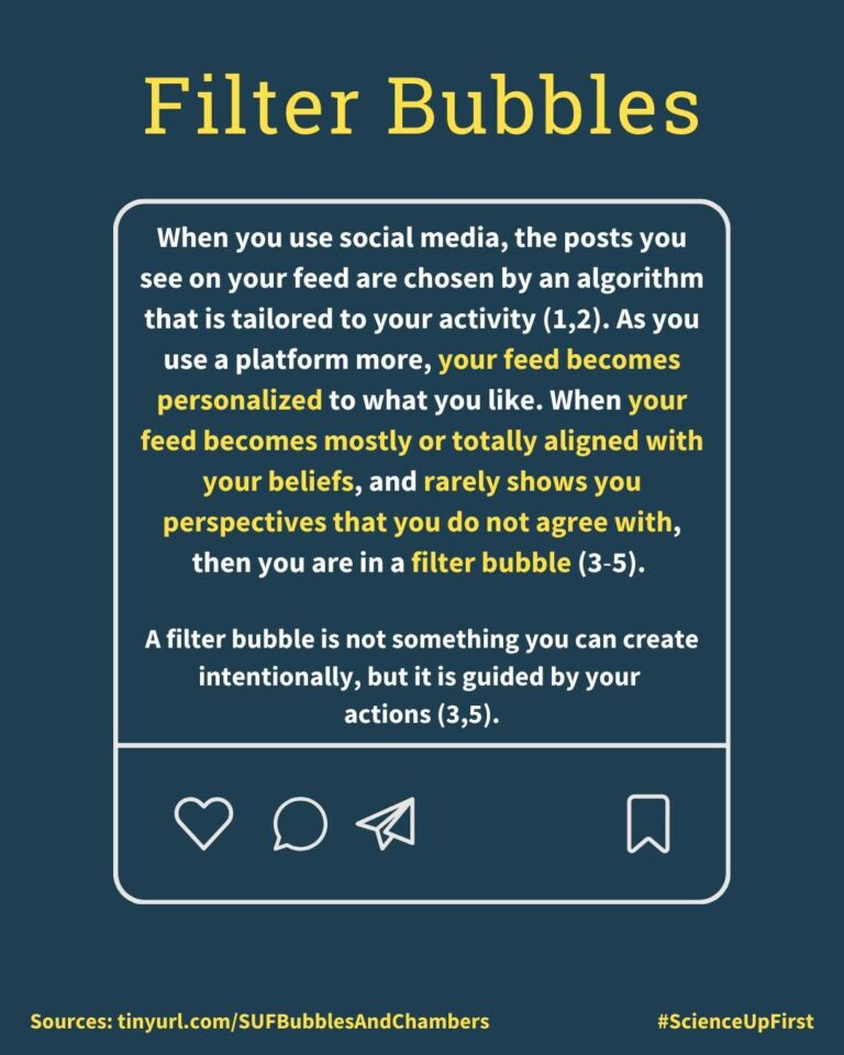 Are you in a filter bubble or an echo chamber? | ScienceUpFirst