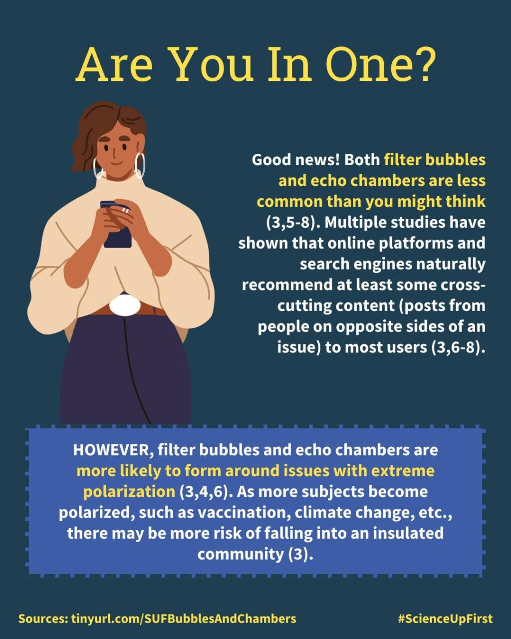 Are you in a filter bubble or an echo chamber? | ScienceUpFirst