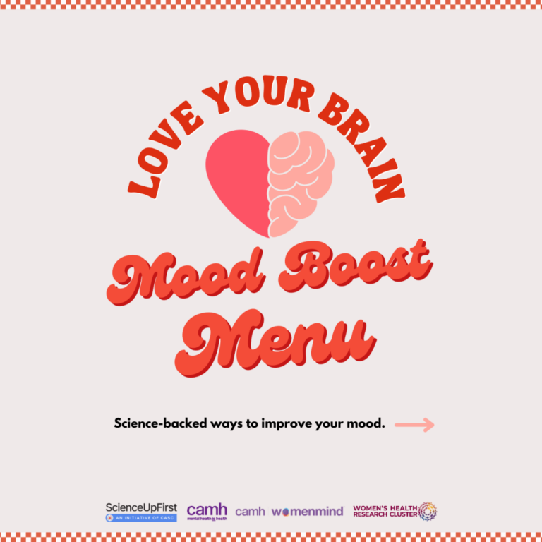 Love Your Brain - Mood Boost Menu | ScienceUpFirst