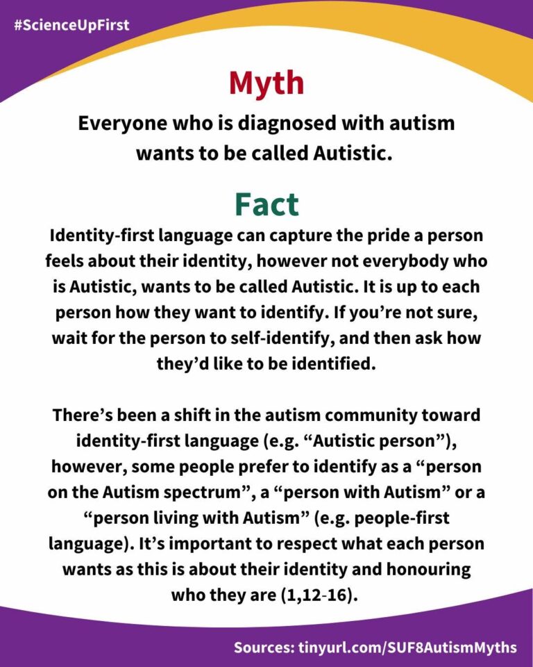 8 Myths about Autism | ScienceUpFirst