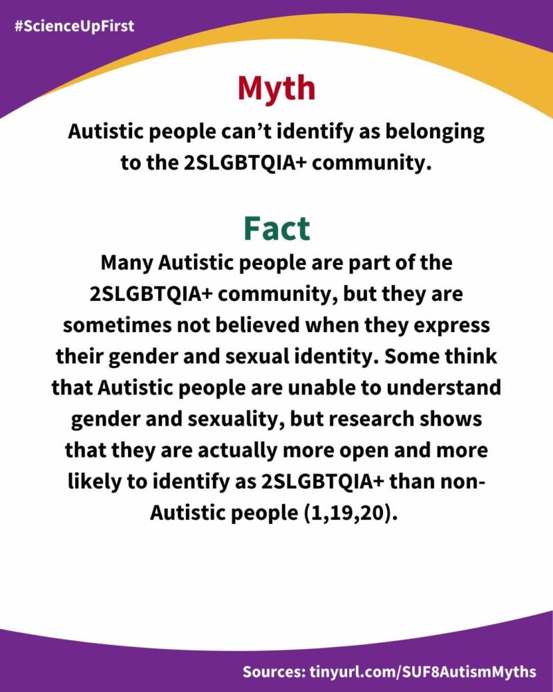 8 Myths about Autism | ScienceUpFirst