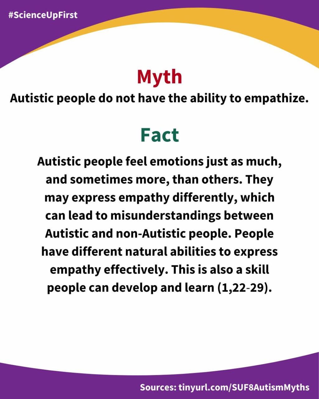 8 Myths about Autism | ScienceUpFirst