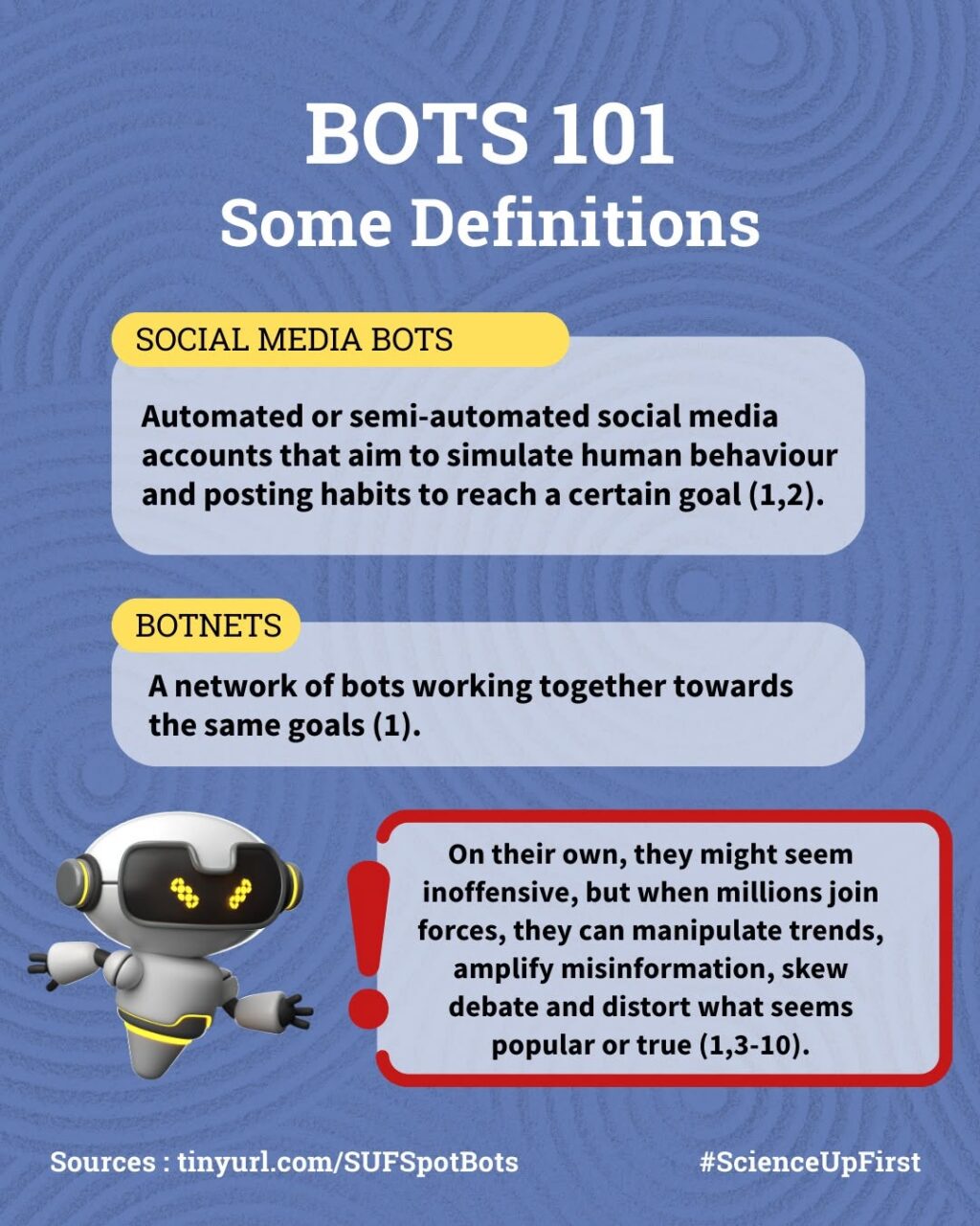 The Little Guide to Spotting Bots | ScienceUpFirst