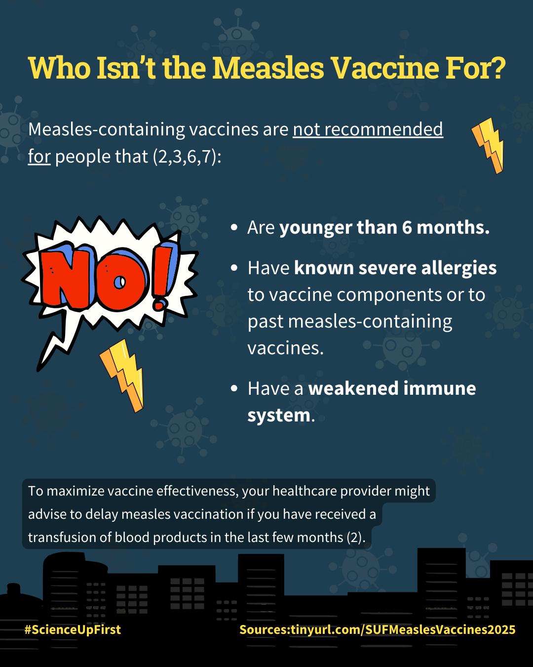 Measles Recap: Vaccination Timing | ScienceUpFirst