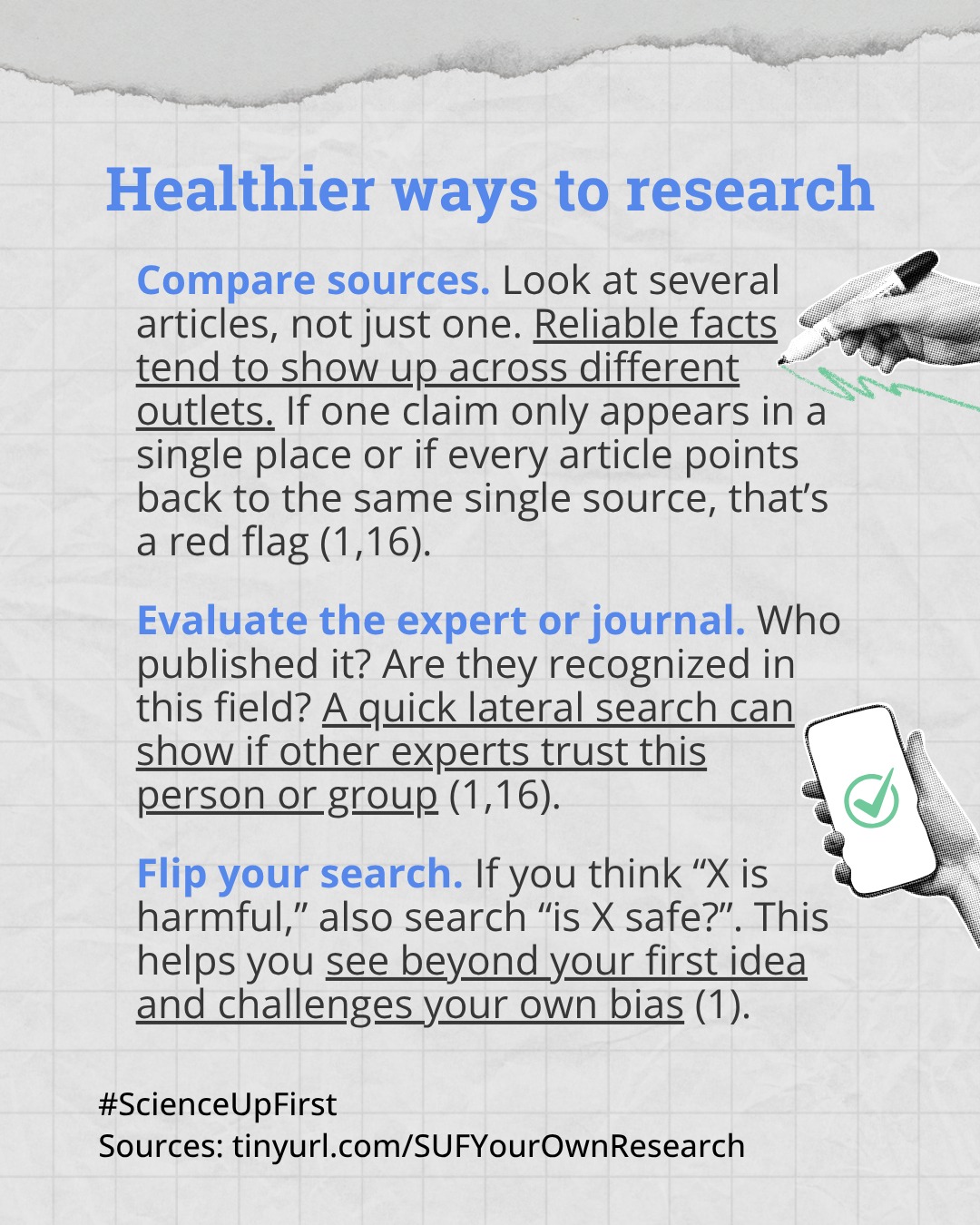 Should you do your own research? | ScienceUpFirst