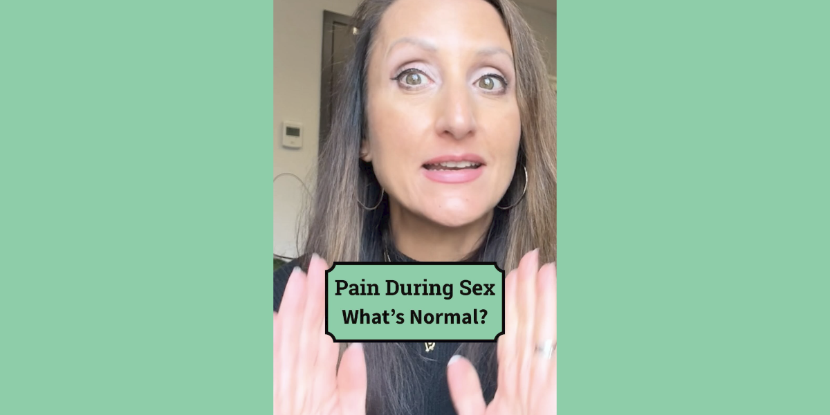 Pain during sex: What’s normal? | ScienceUpFirst